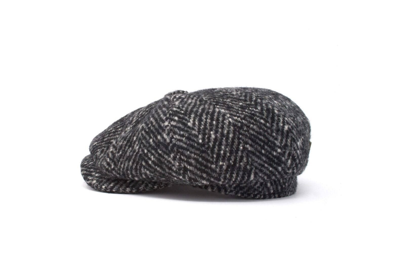 The Sammy Black 8 Panel Baker Boy - Etsy