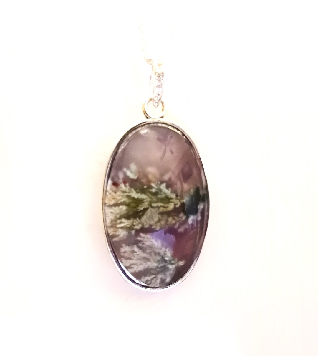 Amazing Purple Plume Agate Photo Does Not Do It Justice Reversable ...