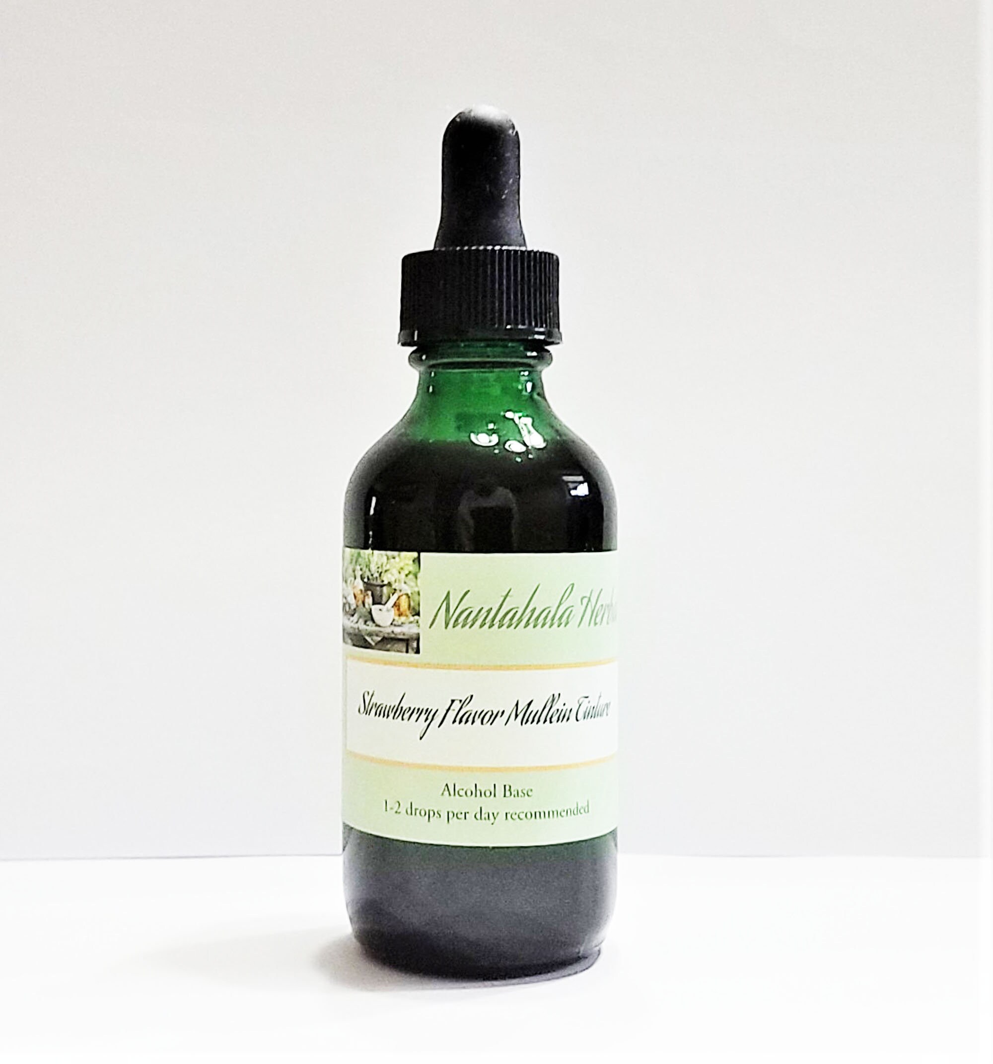 Strawberry Flavor Mullein Tincture Alcohol Based - Etsy