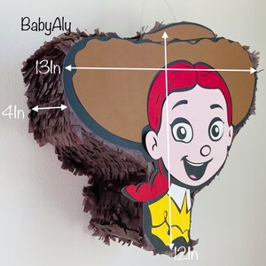 Fork Pinata (face), Jessie Pinata (face), Sheriff Woody Pinata (face ...