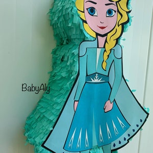 Princess Elsa Pinata Frozen - Etsy