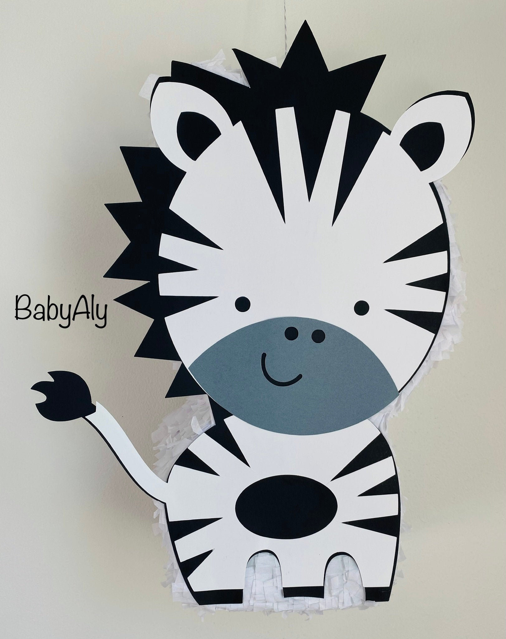 Zebra Pinata - Etsy