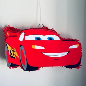 Race Car Pinata Lightning Mcqueen Pinata Tow Mater Pinata. - Etsy