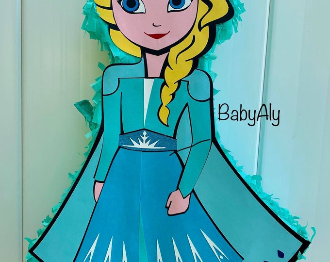 Princess Elsa Pinata Frozen - Etsy