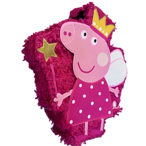 Peppa Fairy Pinata, Pepa Pig - Etsy