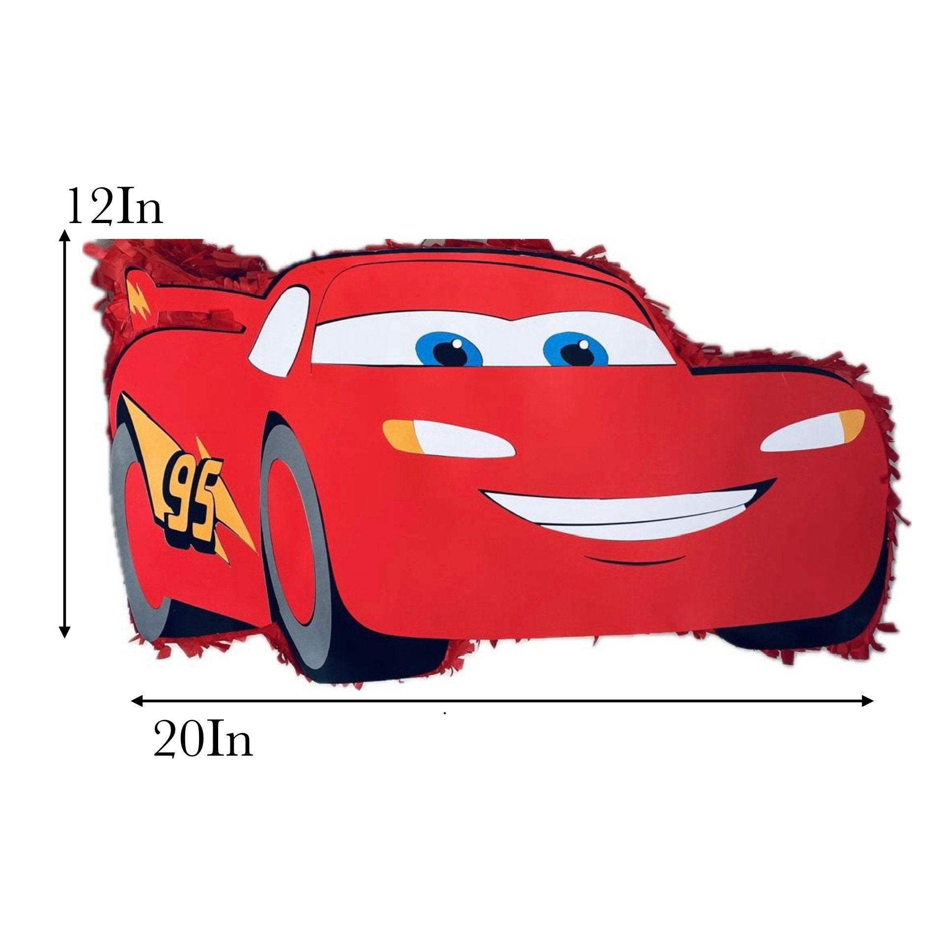 Race Car Pinata, Lightning Mcqueen Pinata, Tow Mater Pinata. - Etsy