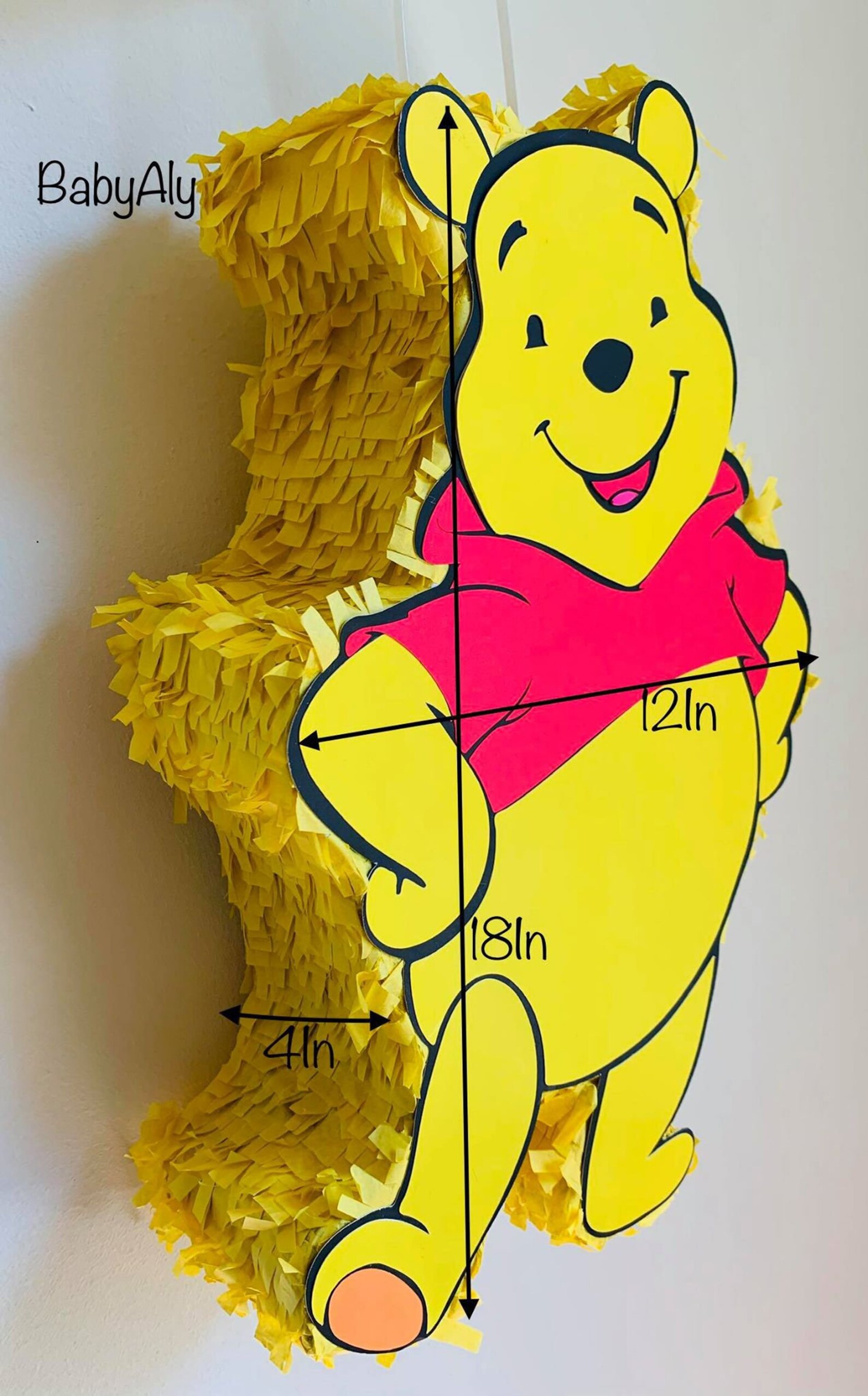 Winnie Pooh Pinata, Winnie Pooh Baby Pinata. - Etsy