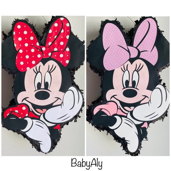 Minnie Mouse Pinata - Etsy