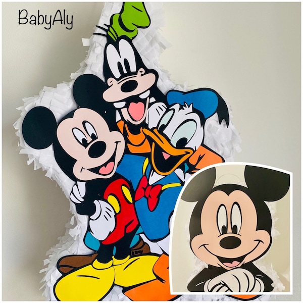 Mickey Mouse Pinata - Etsy