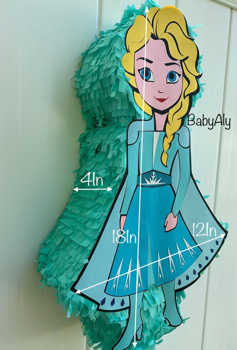 Princess Elsa Pinata Frozen - Etsy