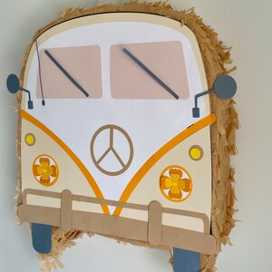 Groovy Piñata Hippie Van Pinata - Etsy