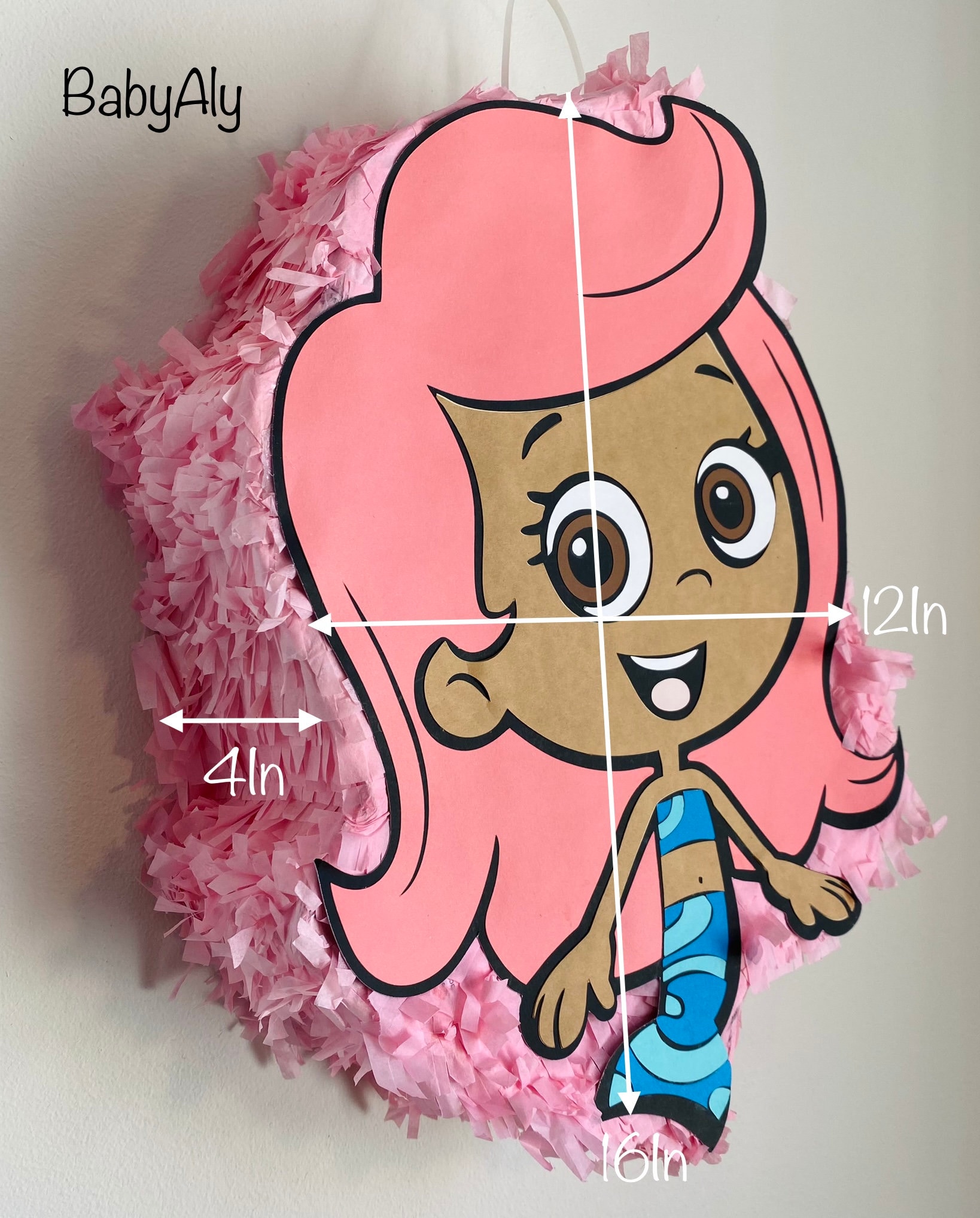 Molly Bubble Guppies Pinata Oona Pinata and Nonny Pinata | Etsy