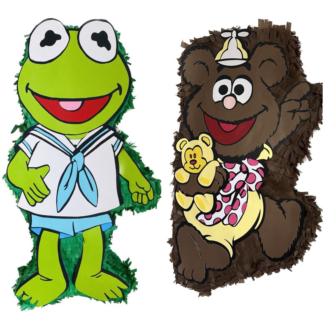 Kermit the Frog Piñata Fozzy. - Etsy
