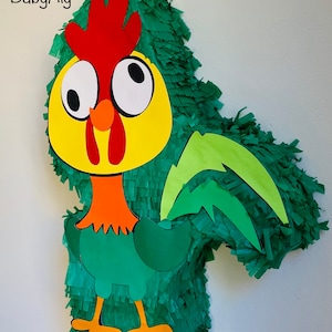 Hei Hei Moana Pinata, Moana Pinata - Etsy