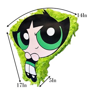 Bellota Piñata Powerpuff Girl - Piñata De Las Chicas Superpoderosas - Etsy