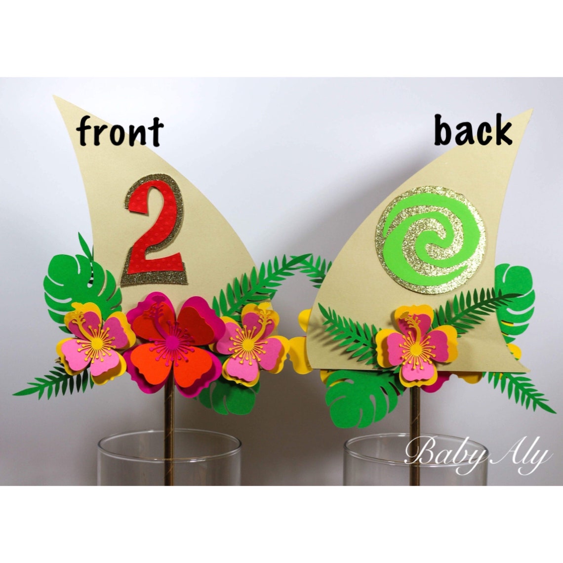 Moana Sail Boat Centerpiece | Etsy