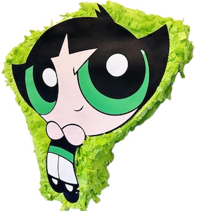 Bellota Piñata Powerpuff Girl - Piñata De Las Chicas Superpoderosas - Etsy