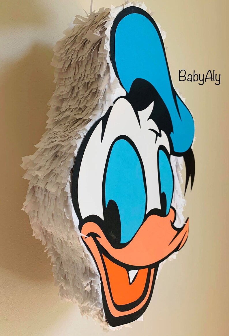Donald Duck face Pinata Disney | Etsy