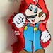 Super Mario Pinata Luigi Pinata face Super Mario Pinata - Etsy