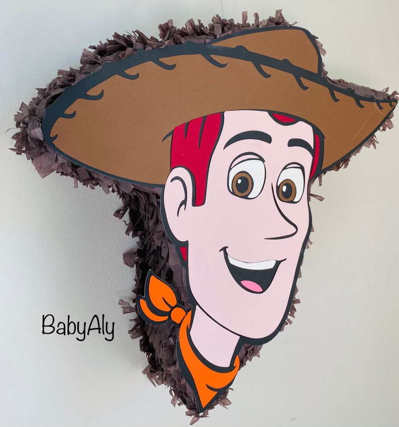 Fork pinata Face Jessie pinata Face Sheriff Woody pinata | Etsy