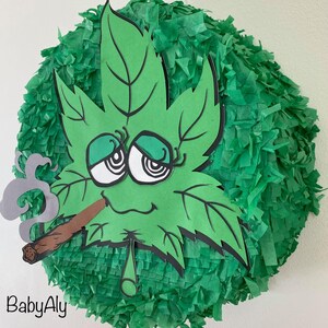 Marijuana Leaf Pinata - Etsy