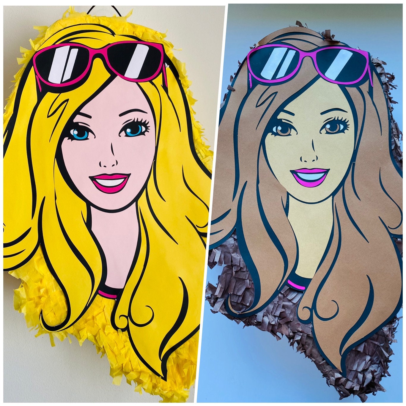 Barbie Pinata Cara - Etsy México