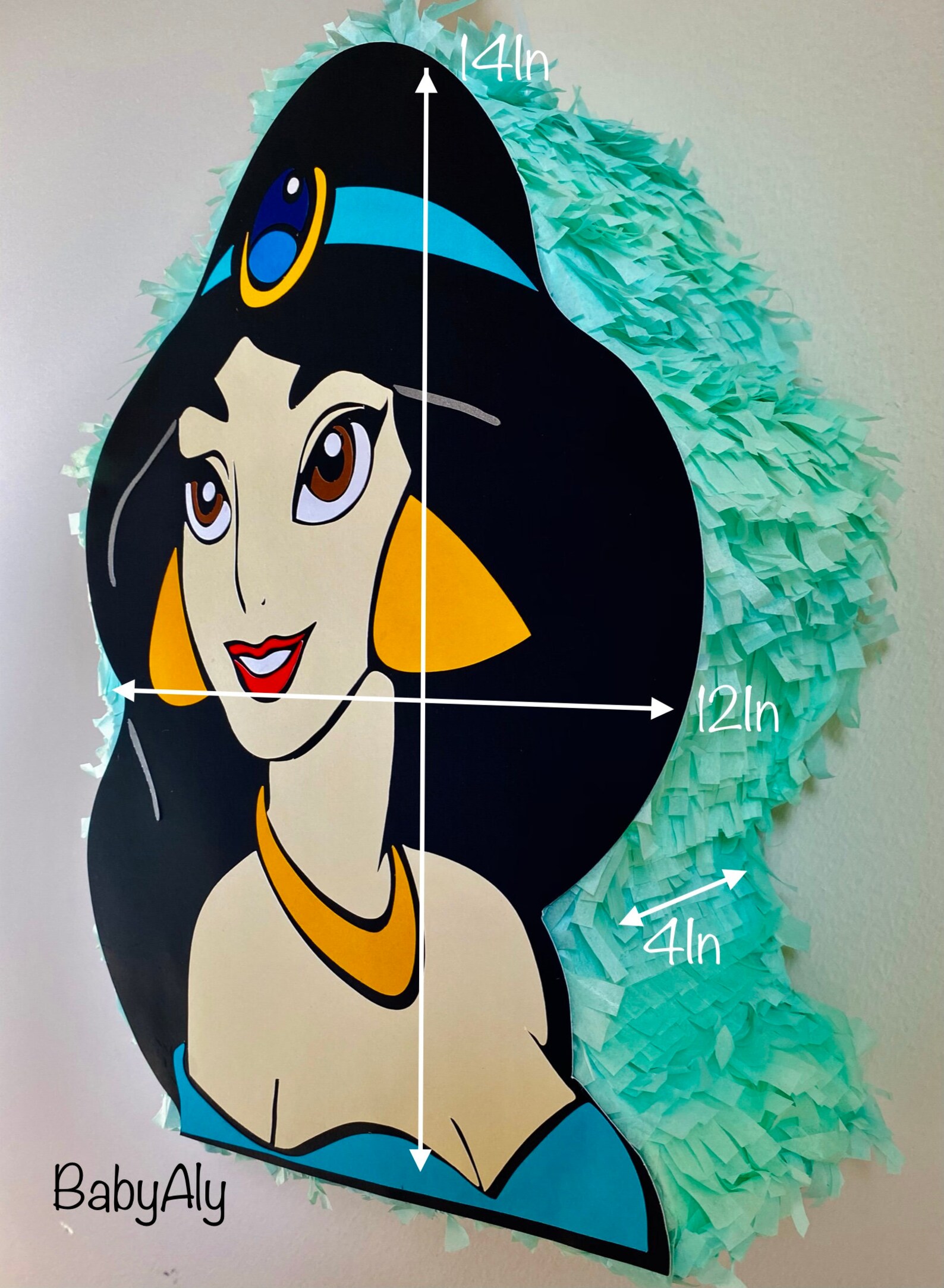 Jasmine Pinata (face) - Etsy