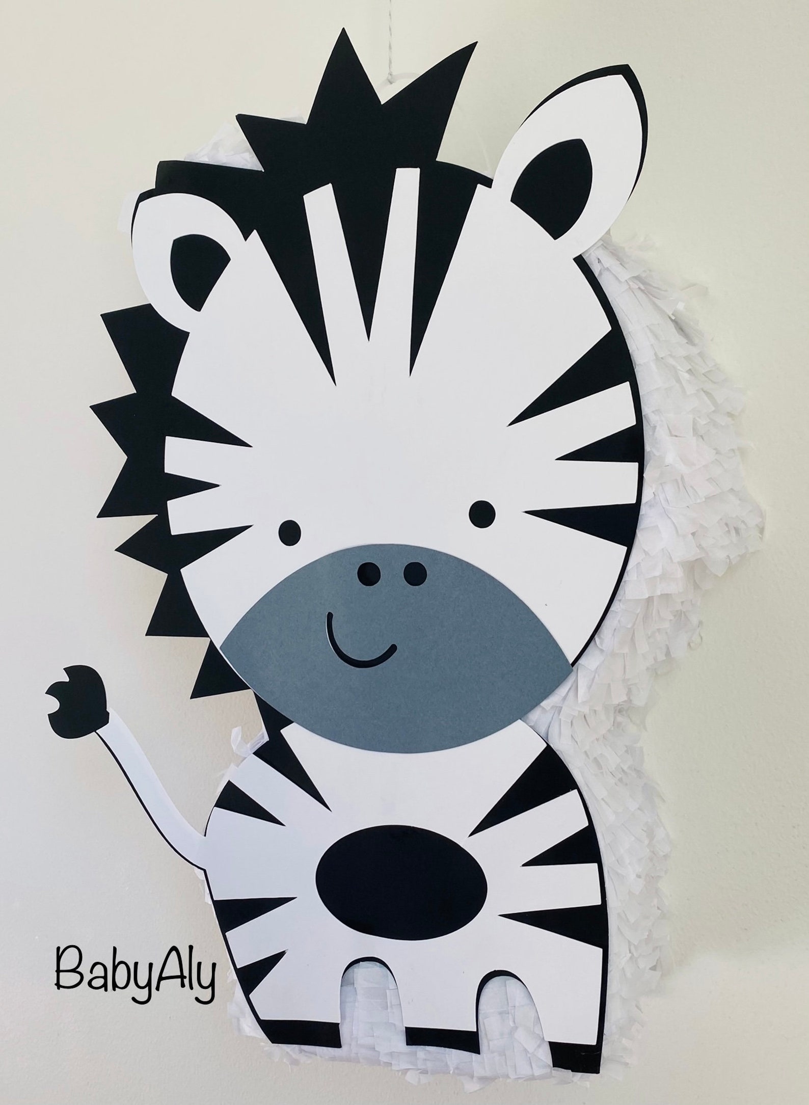 Zebra Pinata - Etsy