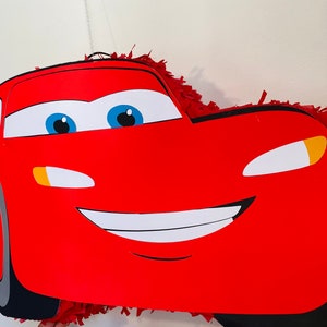 Race Car Pinata Lightning Mcqueen Pinata Tow Mater Pinata. - Etsy