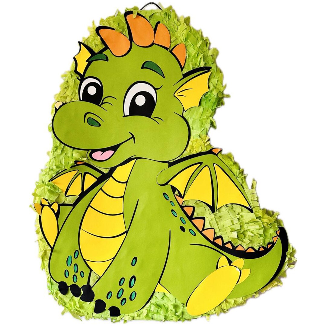 Dragon Piñata, Dino Baby Pinata, Dinosaur Piñata - Etsy