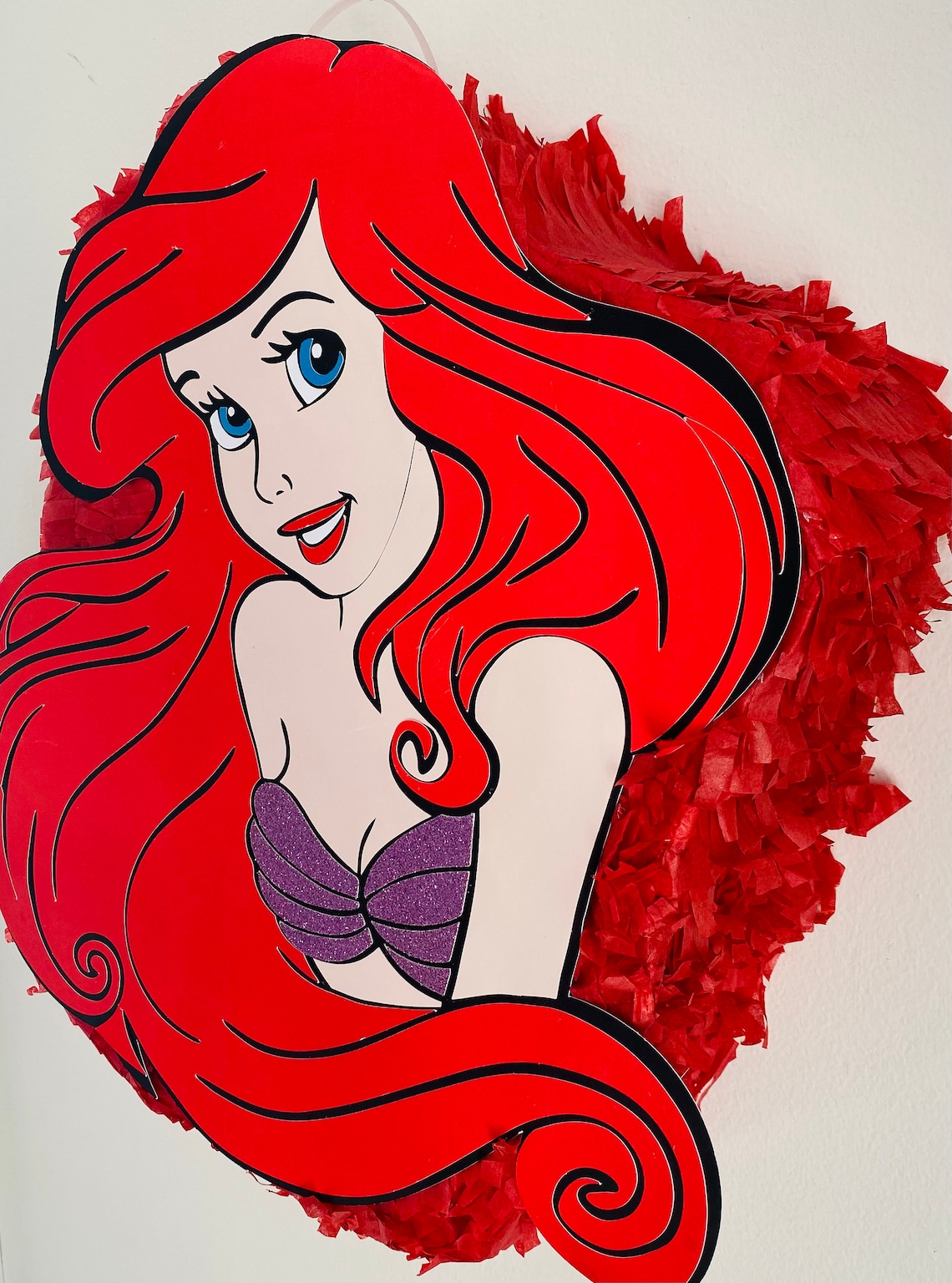 Princess Ariel Flounder Little Mermaid Pinata | Etsy