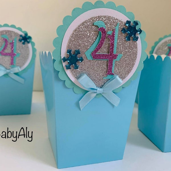 Elsa Popcorn Box - Etsy