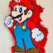 Super Mario Pinata Luigi Pinata face Super Mario Pinata - Etsy
