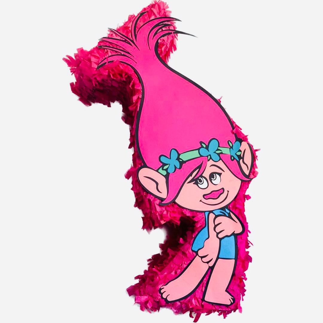 Poppy Trolls Pinata and Chef Trolls - Etsy