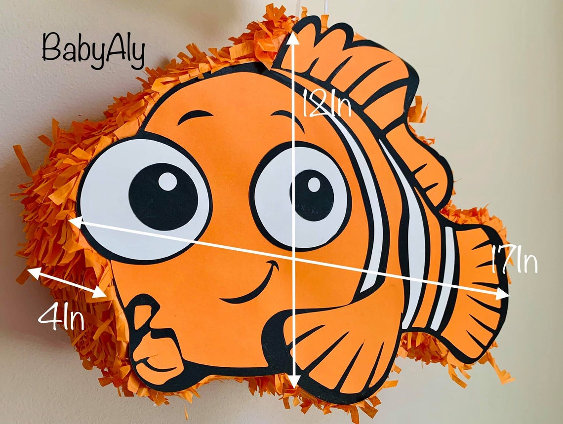 Finding Nemo Pinata, Dory Pinata and Pulpit Perla. Piñata - Etsy
