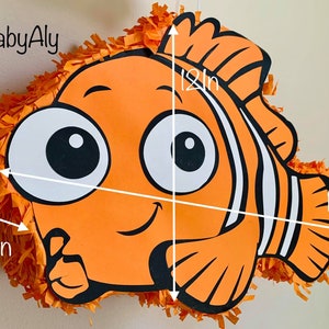 Finding Nemo Pinata, Dory Pinata and Pulpit Perla. Piñata - Etsy