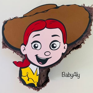 Fork Pinata (face), Jessie Pinata (face), Sheriff Woody Pinata (face ...