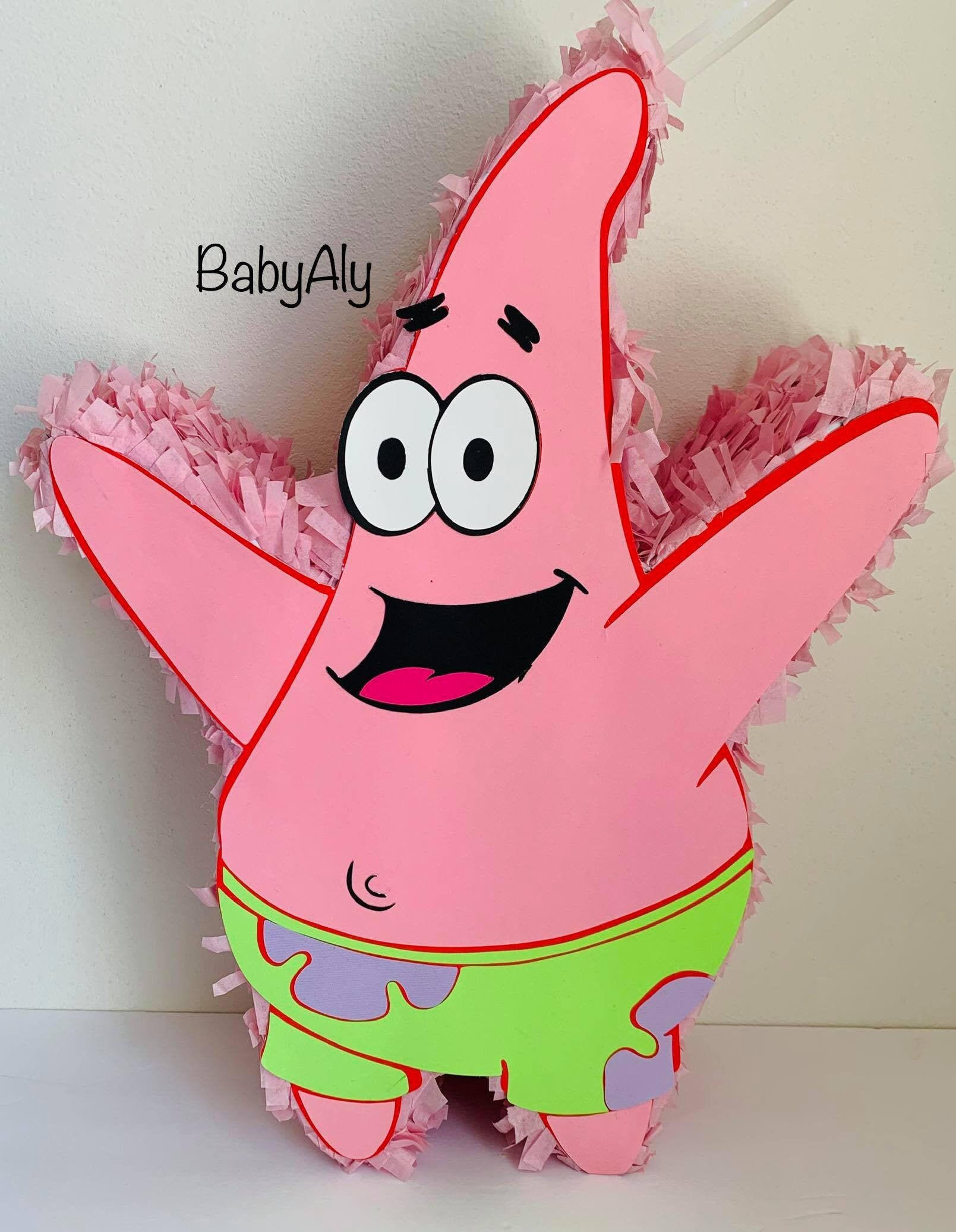 SpongeBob Patrick Star Pinata Squidward Tentacles Pinata | Etsy