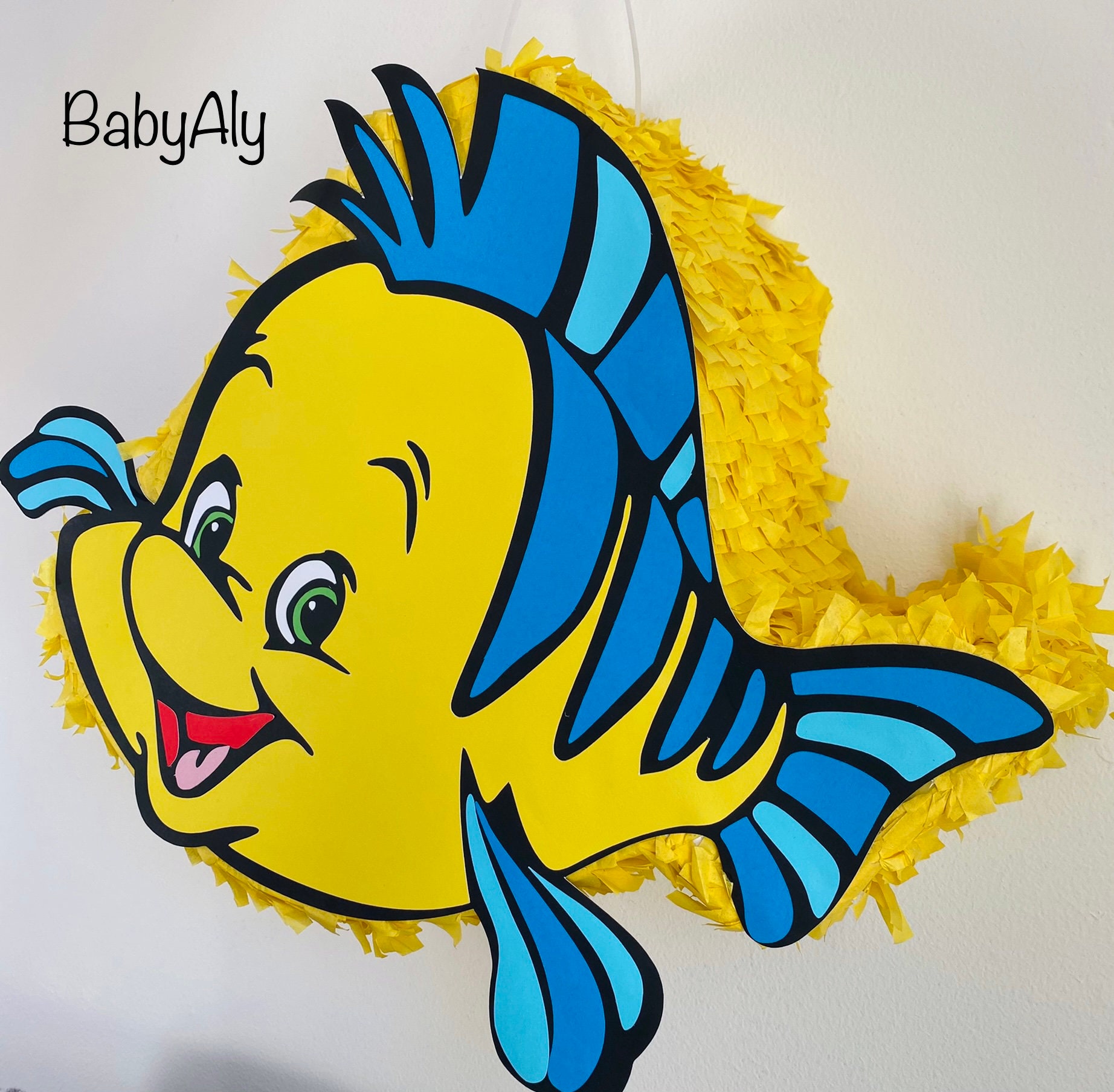Princess Ariel Flounder Little Mermaid Pinata | Etsy