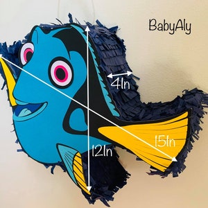 Finding Nemo Pinata, Dory Pinata and Pulpit Perla. Piñata - Etsy