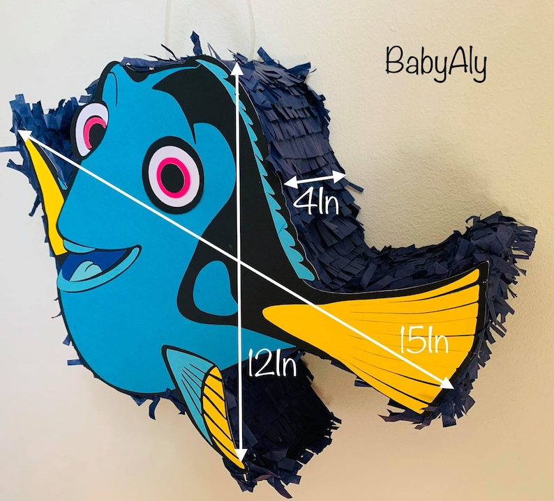 Finding Nemo Pinata Dory Pinata and Pulpit Perla. Piñata | Etsy