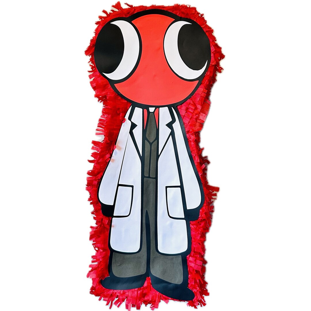 Red Pinata Rainbow, Rainbow Friends Pinata - Etsy