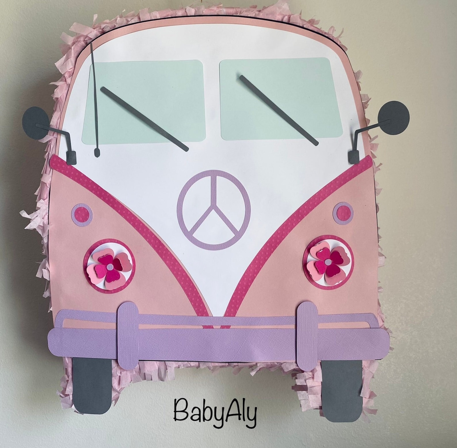 Groovy Piñata Hippie Van Pinata - Etsy