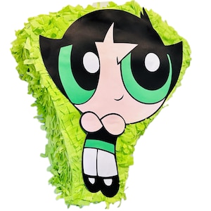 Bellota Piñata Powerpuff Girl - Piñata De Las Chicas Superpoderosas - Etsy