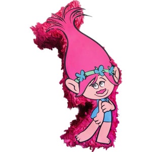 Poppy Trolls Piñata, Viva Trolls Piñata - Etsy
