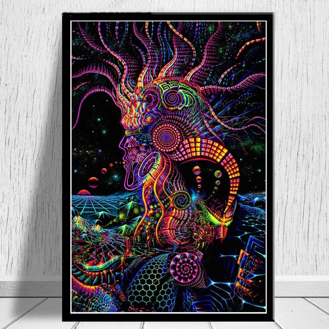 Trippy Posters Custom Sizes and Colours Gift Silk Poster 2021 - Etsy
