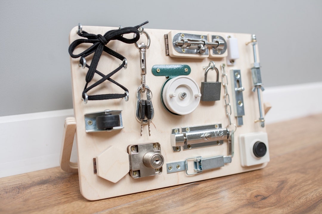 Busy Board - Busy Board Toddler - Travel Busy Board - Activity Board ...