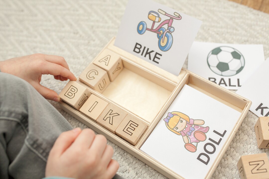 Montessori Letter Matching Game - Learning Alphabet - Educational ...