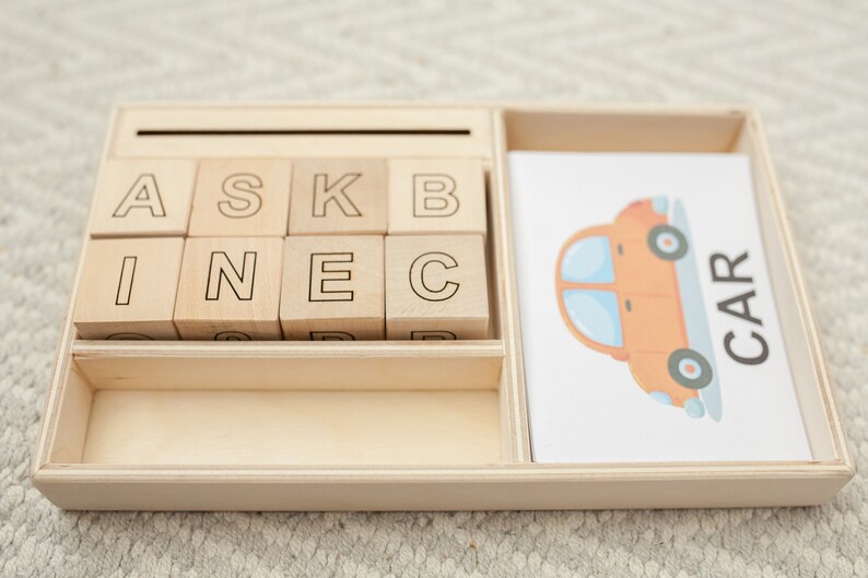 Montessori Letter Matching Game - Learning Alphabet - Educational ...