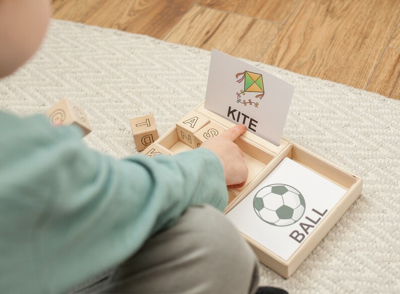 Montessori Letter Matching Game - Learning Alphabet - Educational ...
